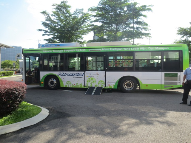 First Hino Hybrid Bus In Malaysia Pilots In Medini, Iskandar Puteri